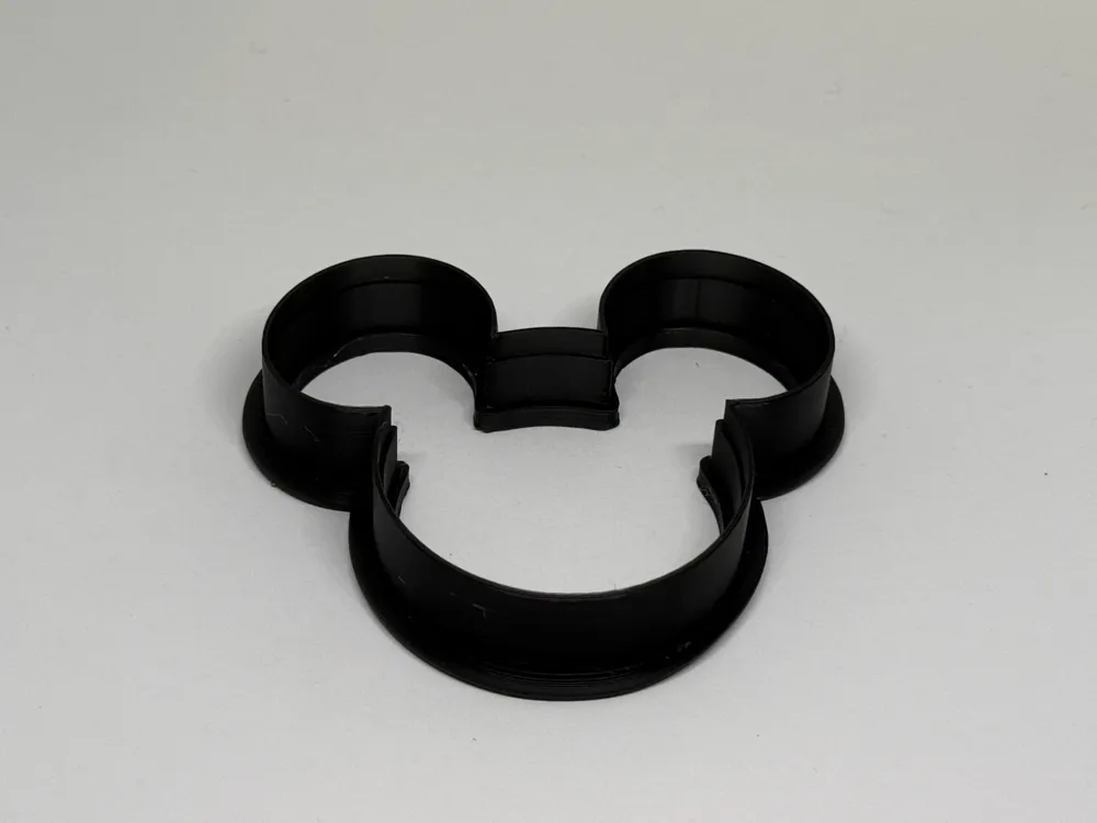 Mickey Mouse Cookie Cutter - Free 3D Print Model - MakerWorld