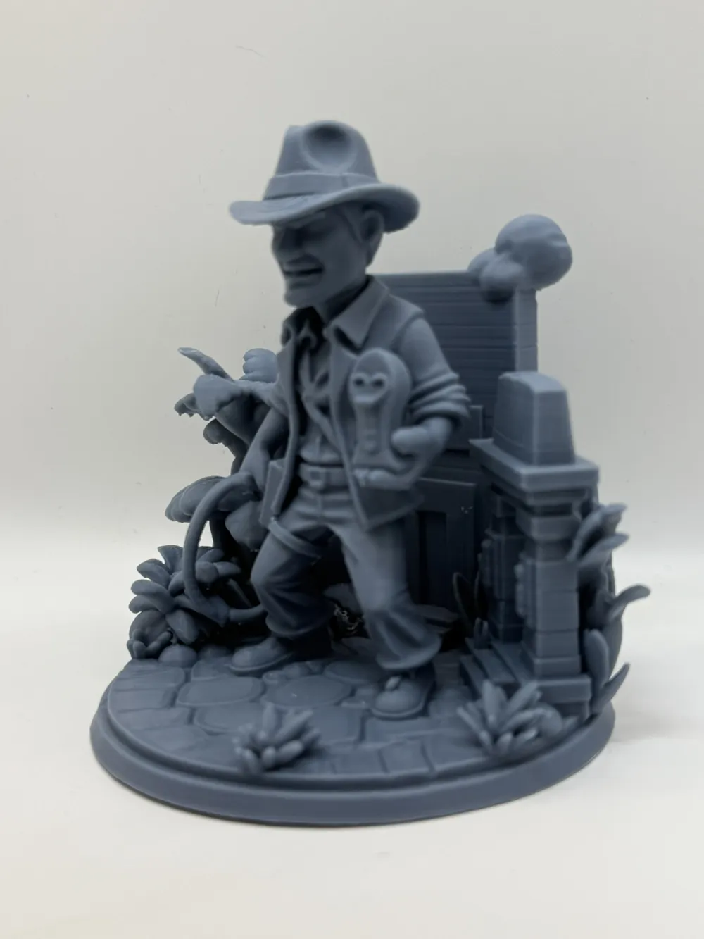 Indiana Jones Mini Diorama by Mysstra hueforge 3Dart MakerWorld ...