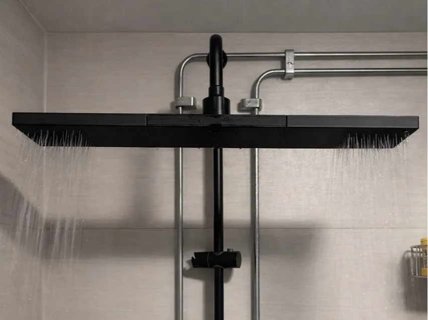 Shower head for both of you - Free 3D Print Model - MakerWorld