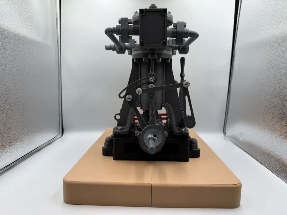 Double cylinder steam engine with reverse gear-BOM by Swiss_Hedgehog ...