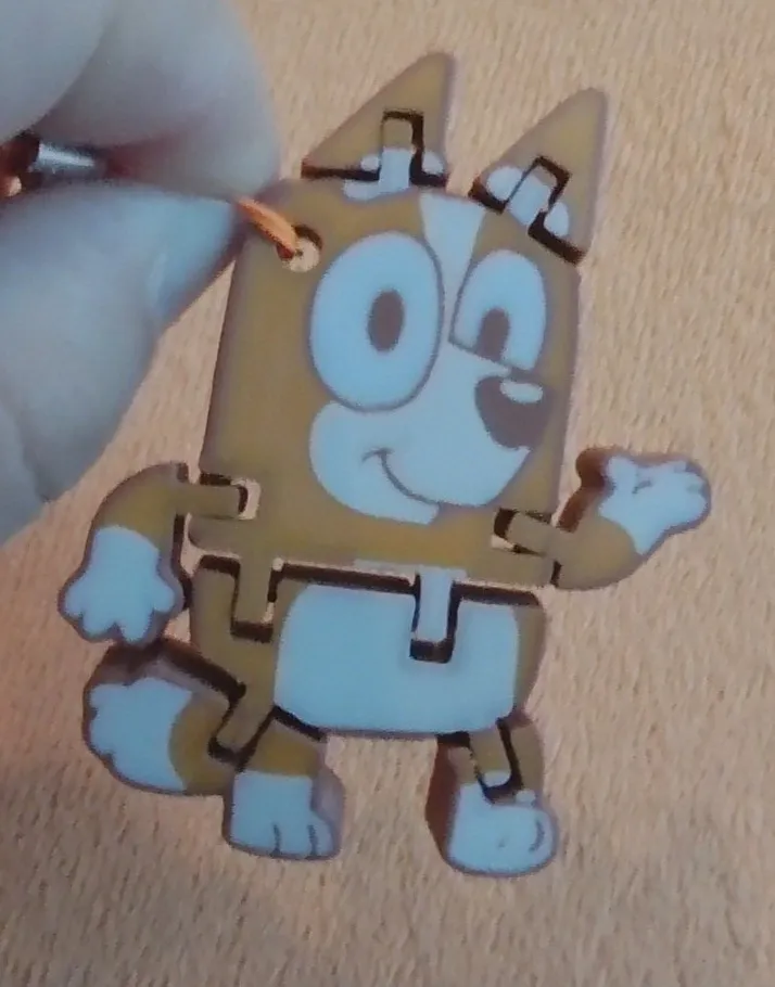 Bluey/Bingo Keychains Articulated by BigBadChicken MakerWorld: Download ...