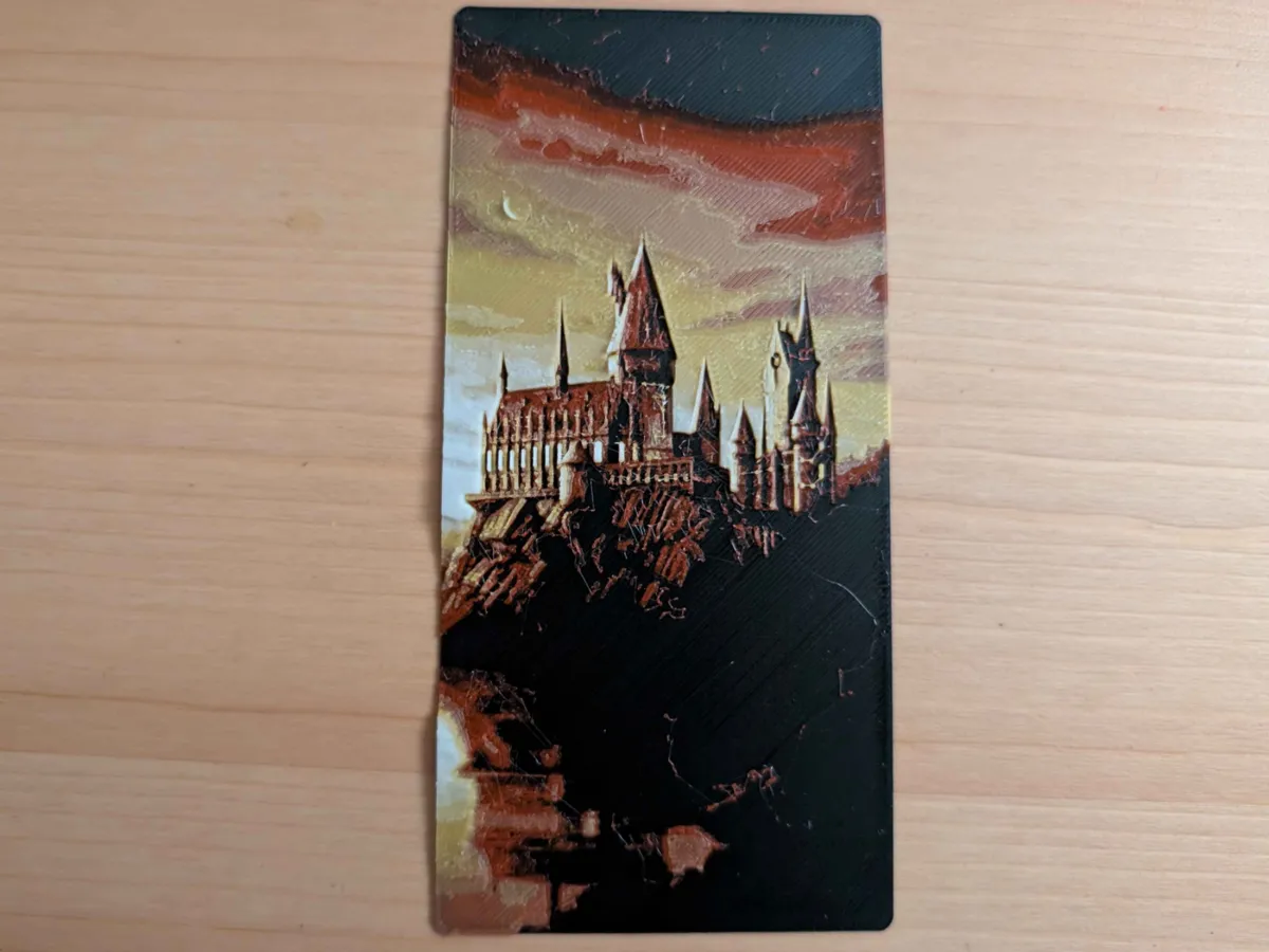 bookmark Hogwarts hueforge style by Tutu MakerWorld: Download Free 3D ...