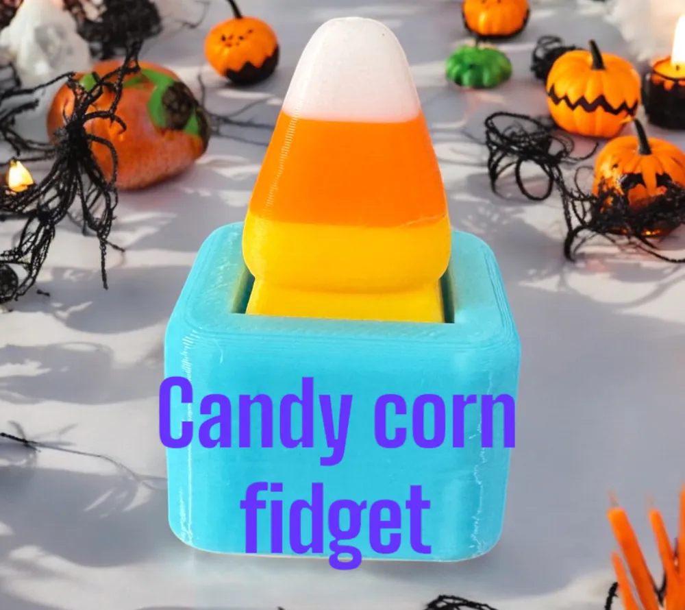 Candy Corn clicker fidget by Sh^ts'N'Giggles3d MakerWorld: Download ...