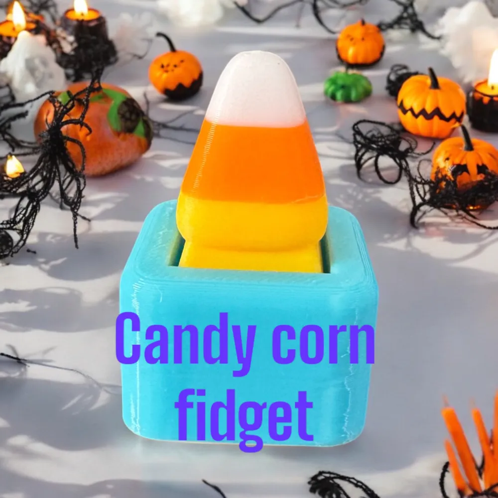 Candy Corn clicker fidget - Free 3D Print Model - MakerWorld