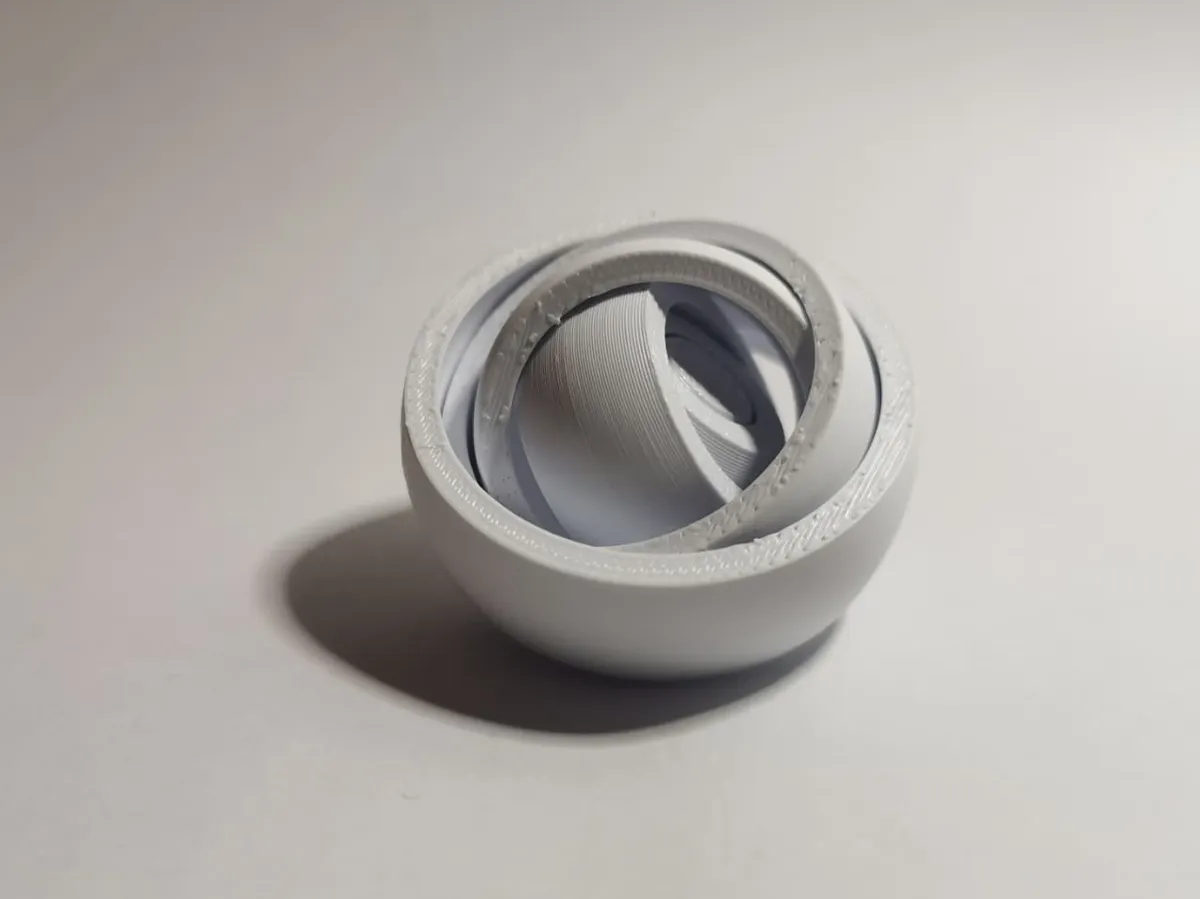 6 Ring Gyro Fidget auf Achse von EZ3D MakerWorld: Kostenlose 3D-Modelle ...