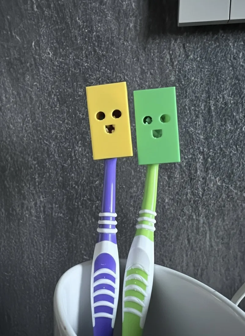 Tap-Pino Toothbrush Cap - Free 3D Print Model - MakerWorld