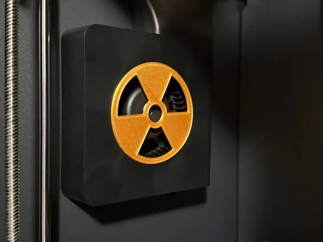 P1S/P1P Radiation Aux Fan Cover - Free 3D Print Model - MakerWorld