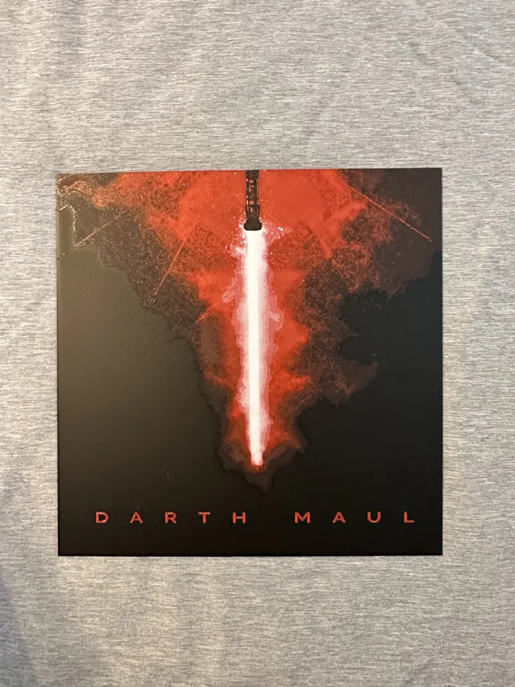 Sabre de Luz do Darth Maul Hueforge de 2 peças por Hey Ben MakerWorld ...