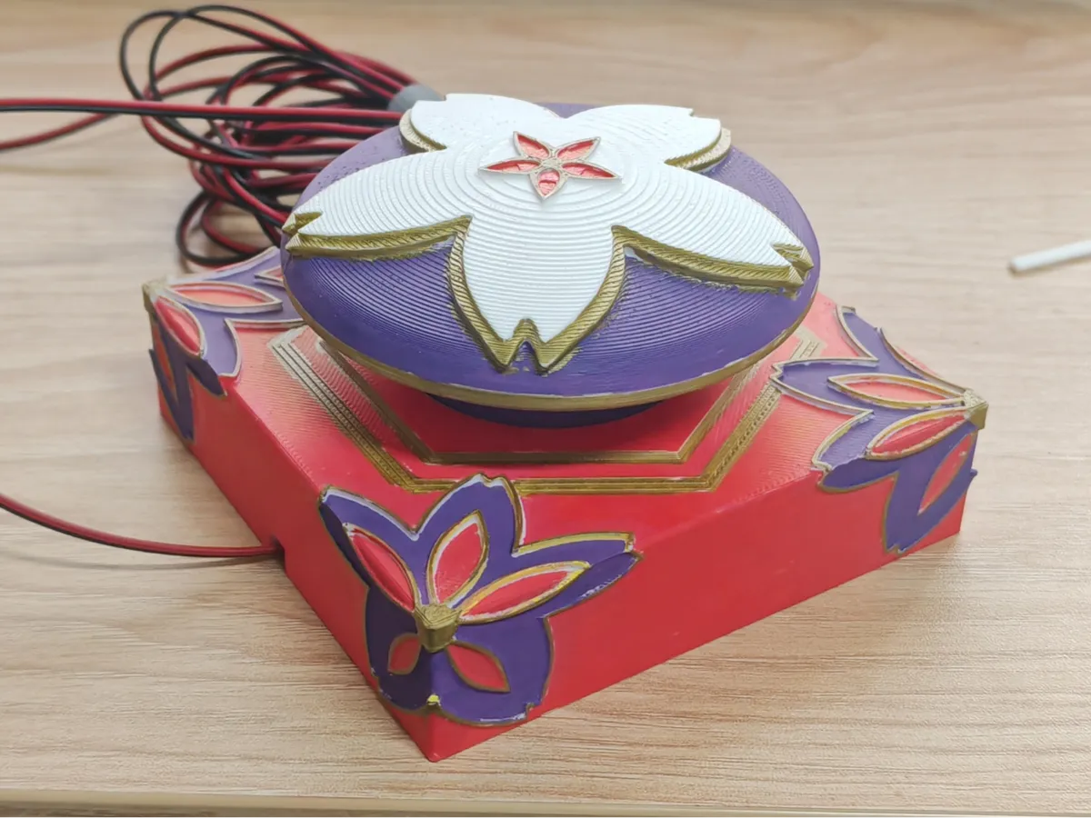 Honkai: Star Rail Sparkle Button by 粮亦丰 MakerWorld: Download Free 3D Models