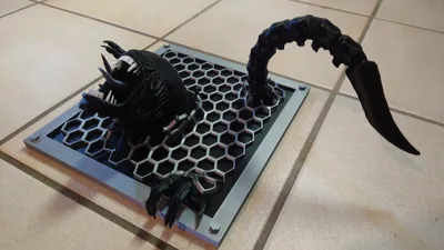 Alien Xenomorph Air Vent Wall Decoration Remixed by To-BiMakerWorld ...