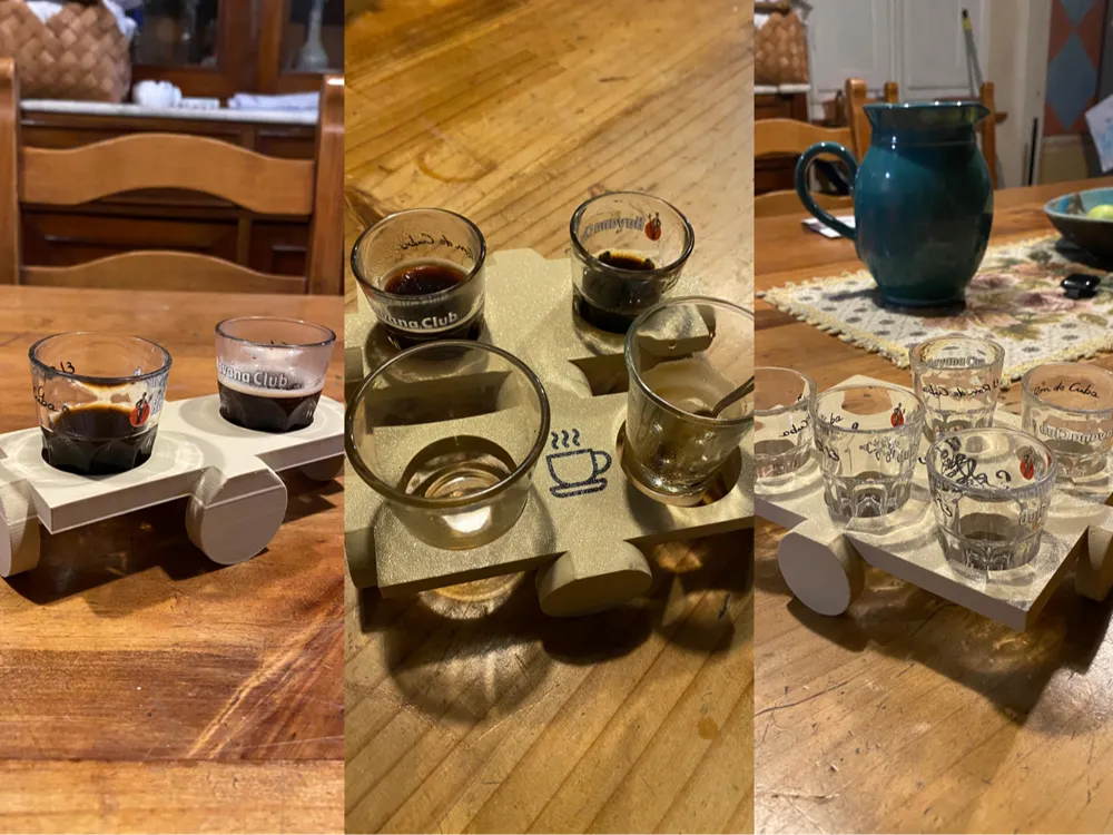 Coffee Holder (2,4 and 6 cups) by Big Simi MakerWorld: Download Free 3D ...