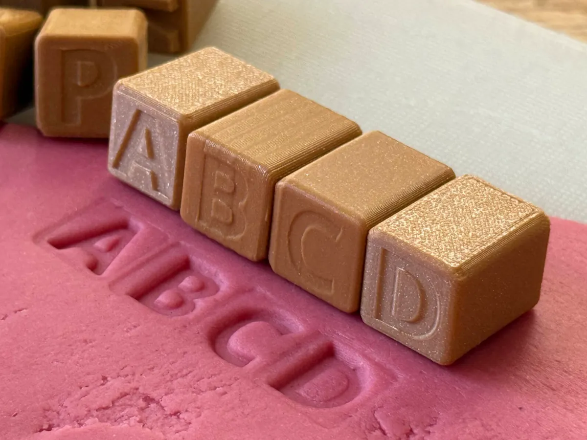Alphabet Stamps by Hazno MakerWorld: Download Free 3D Models