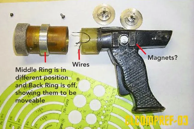 Star Trek TOS Original Cage pilot phaser / laser pistol Remixed by ...