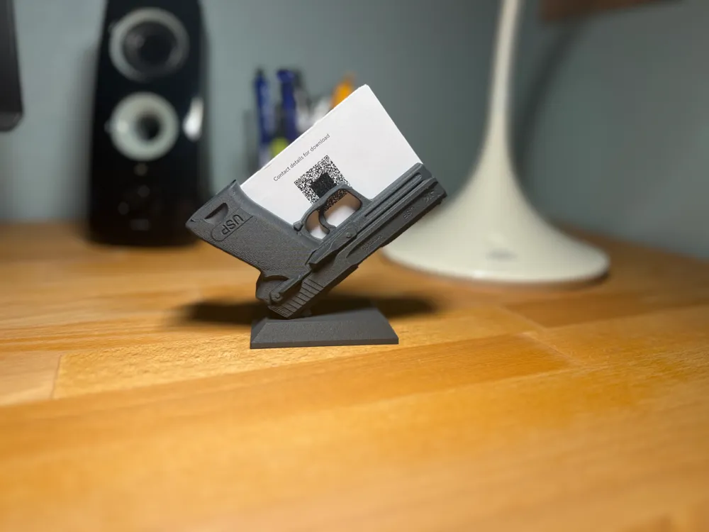 Heckler & Koch USP Business Card Holder by LemonArts - MakerWorld