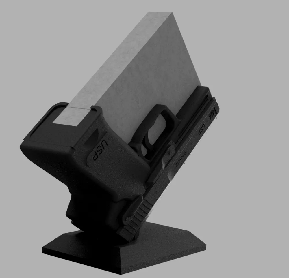 Heckler & Koch USP Business Card Holder by LemonArts - MakerWorld