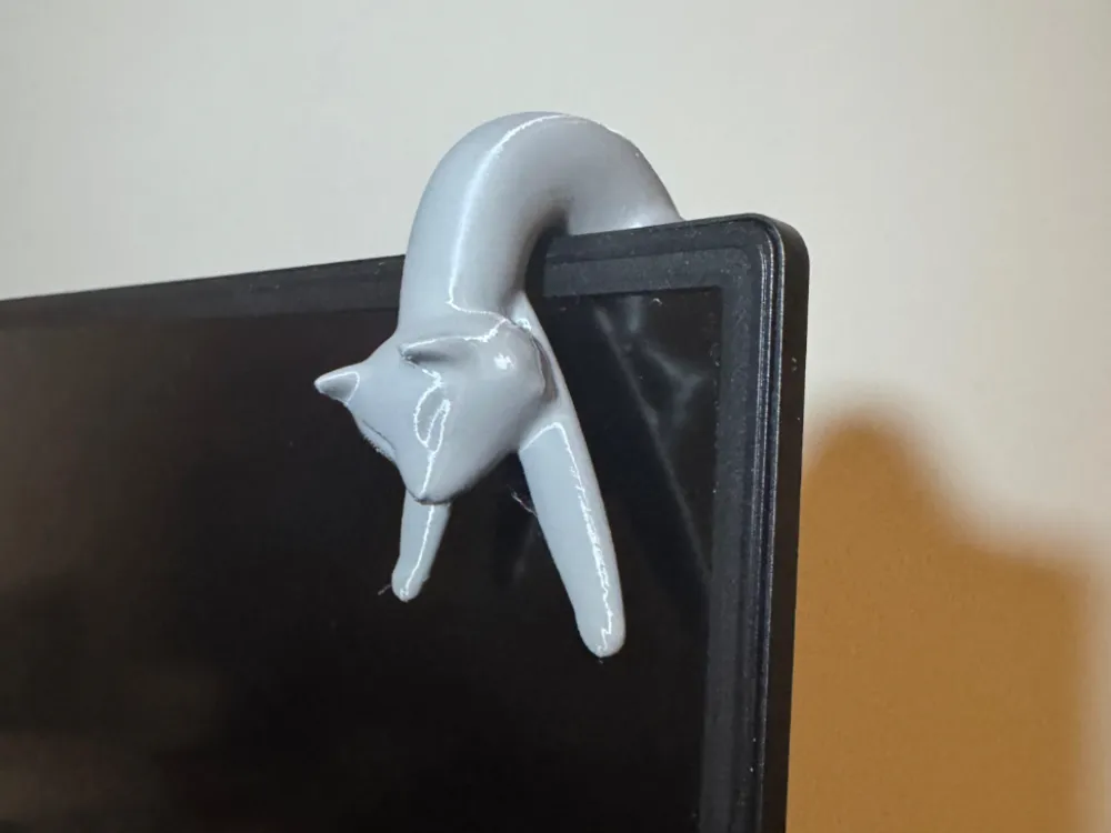 Monitor cat by Sabex98 MakerWorld: Download Free 3D Models