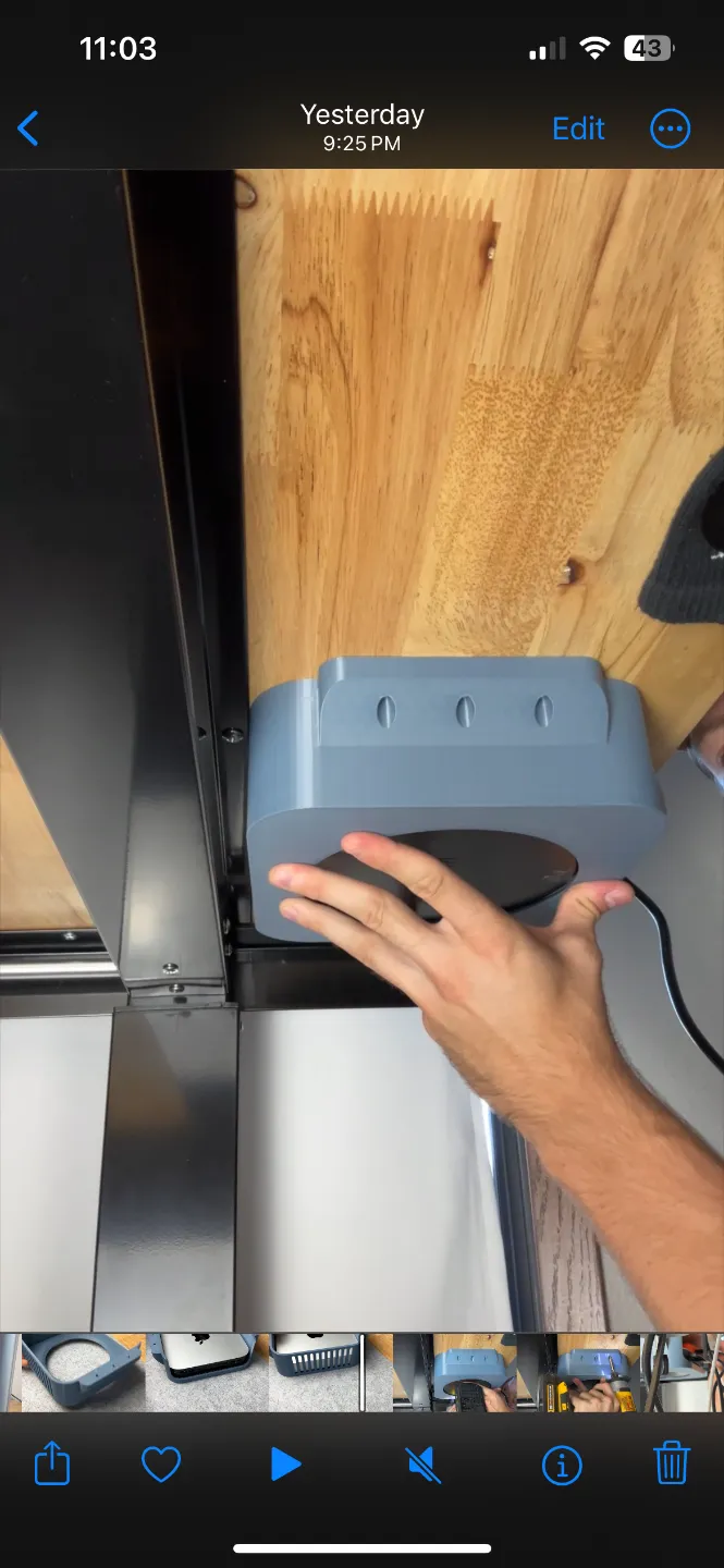 Mac Mini Desk Mount by Matthew Carlsen - MakerWorld