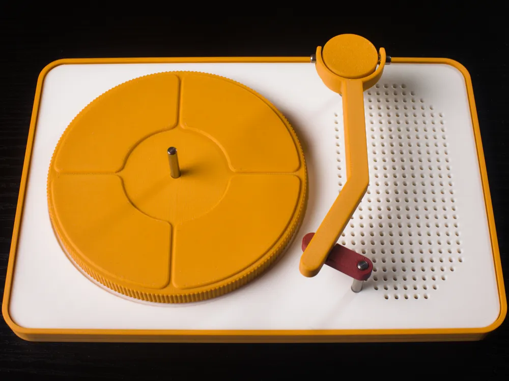 Vinyl Coaster Turntable - Free 3D Print Model - MakerWorld