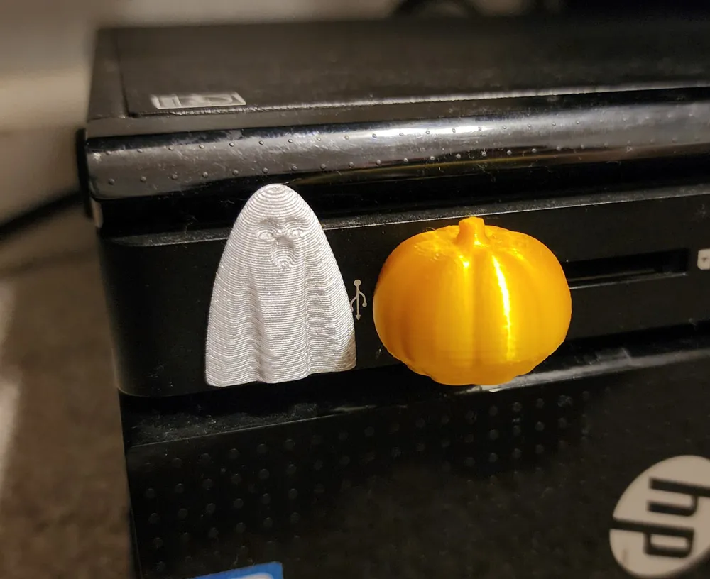Halloween USB-A port protectors by TripleGWorkshop - MakerWorld