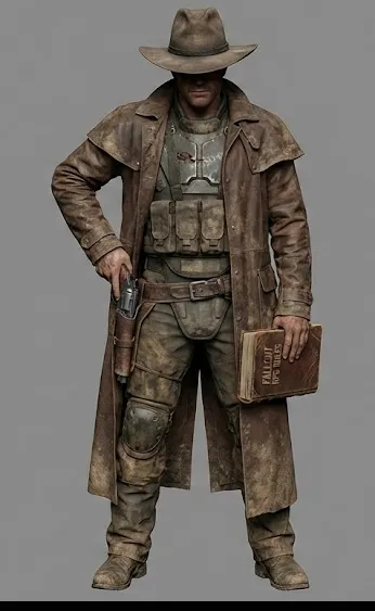 Fallout Wanderer (AI generated) - Free 3D Print Model - MakerWorld