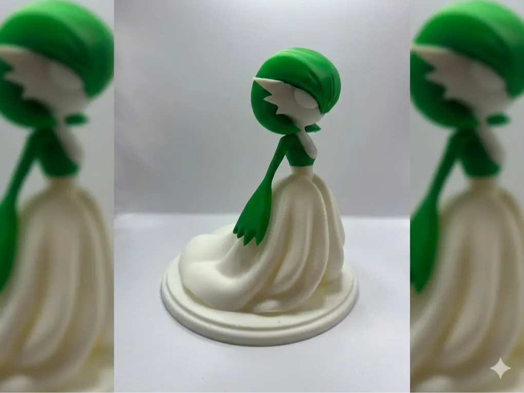 Guardevoir - Pokemon No Ams - Free 3D Print Model - MakerWorld