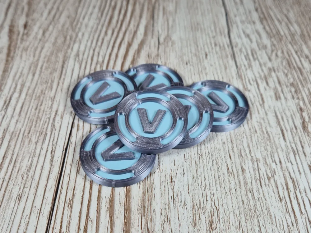 Fortnite V Bucks - with or without AMS by DB Components MakerWorld ...