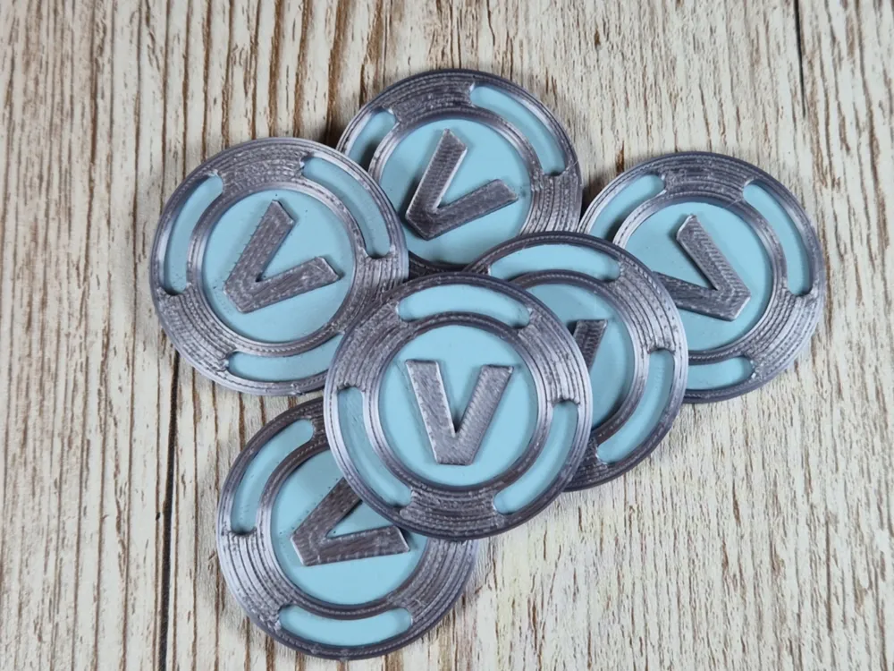 Fortnite V Bucks - with or without AMS by DB Components MakerWorld ...