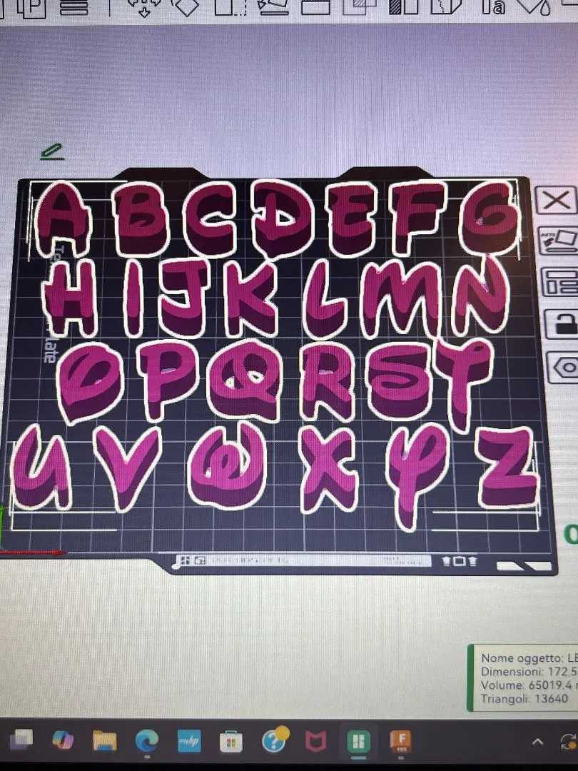 Disney Keychain Letters - Free 3D Print Model - MakerWorld