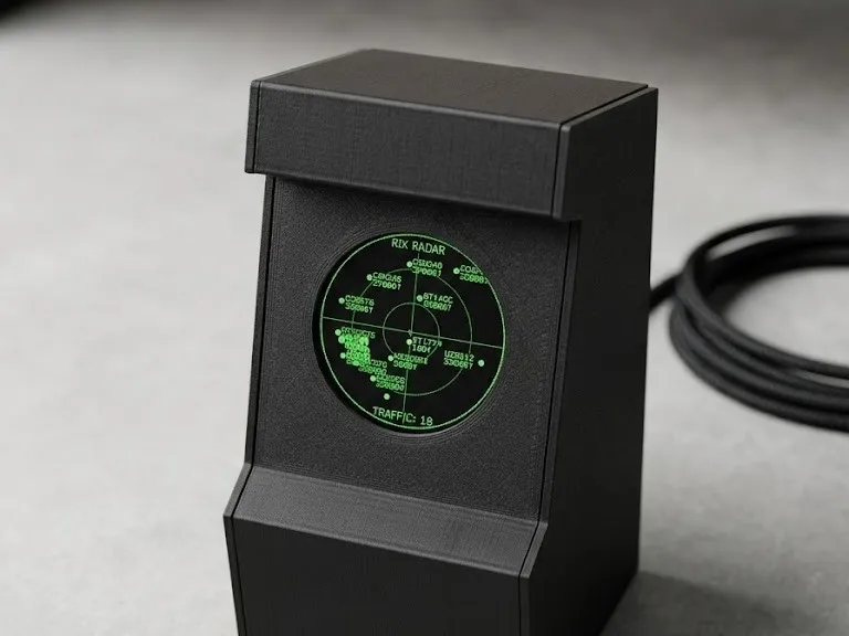 Desk radar (functioning) (updated V8) 03.06.2026 - Free 3D Print Model ...