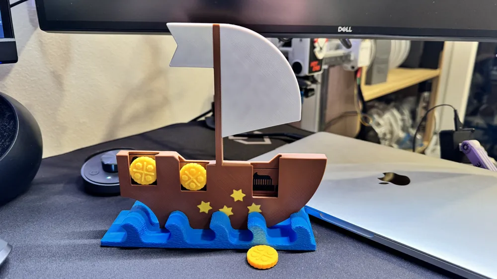 Captain's Routine: The Interactive Evening Tracker - Free 3D Print ...