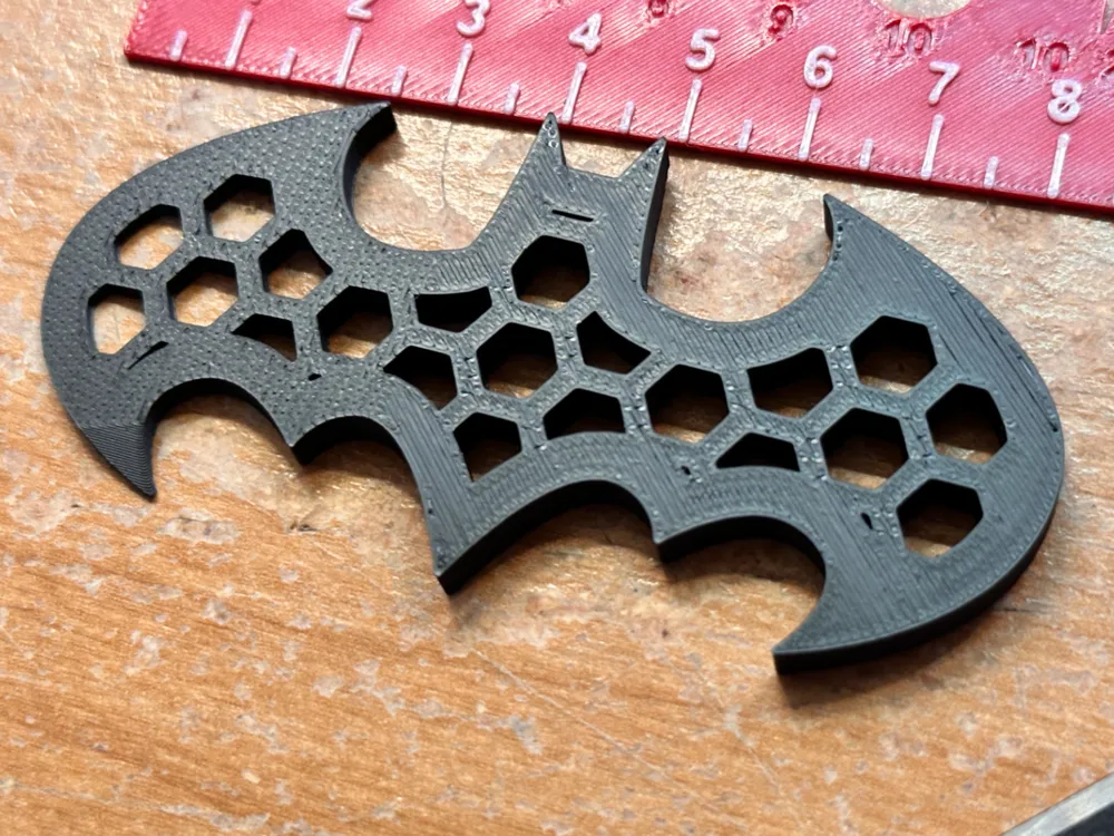Batman Box Cutter & Keychain - Hexagon Strength by Eternity Labs ...