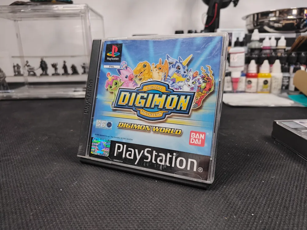 ps1 game stand remix (less material) - Free 3D Print Model - MakerWorld