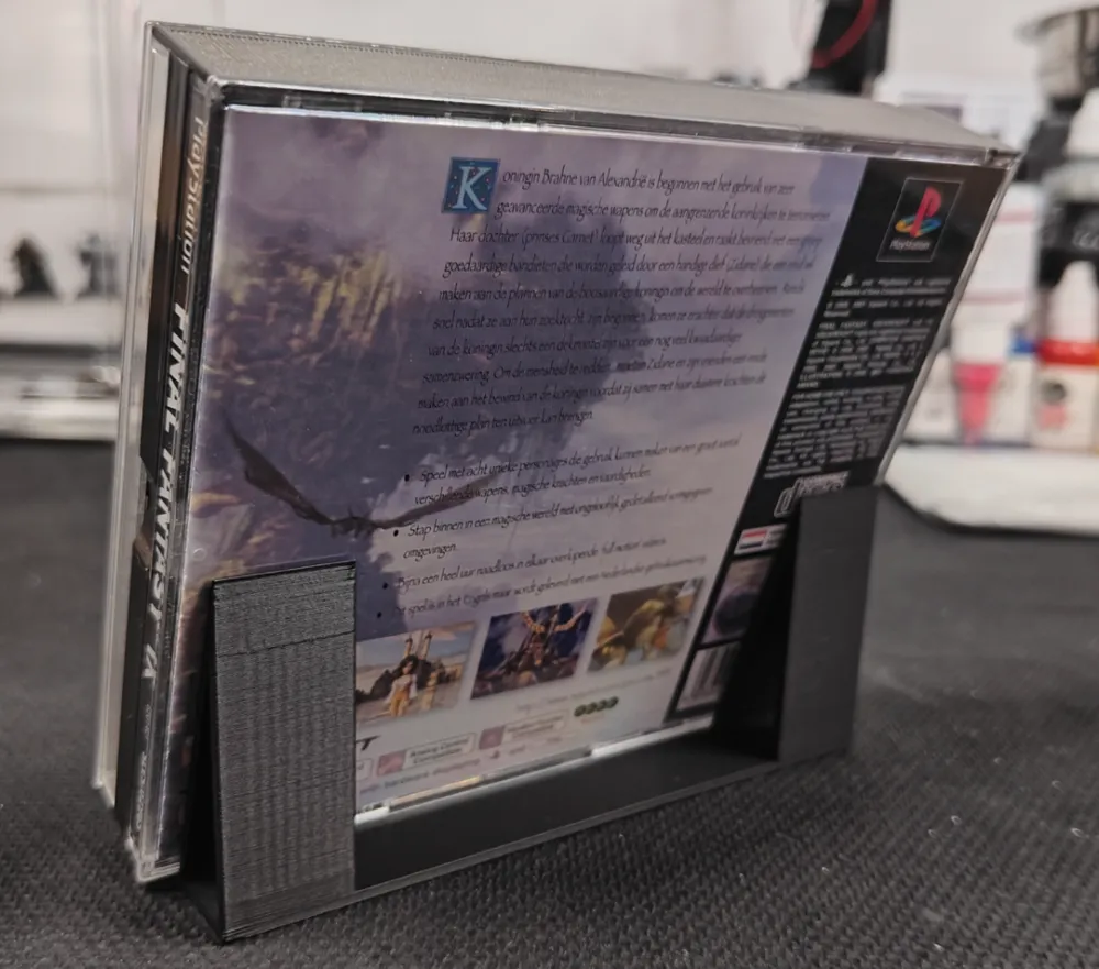 ps1 game stand remix (less material) Remixed by Xercium - MakerWorld