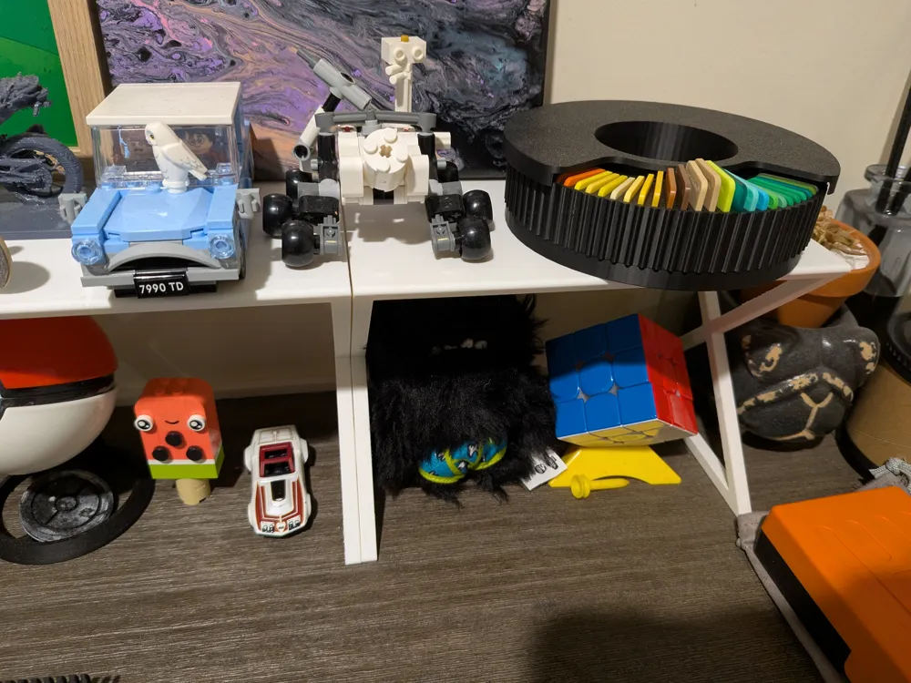 Trinket Shelf - Sturdy and Stackable - Free 3D Print Model - MakerWorld