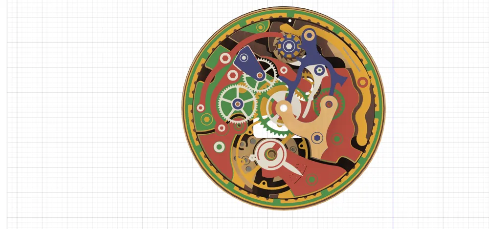 TIC-TOC v1 Table or wall clock by Creatività in 3D - MakerWorld