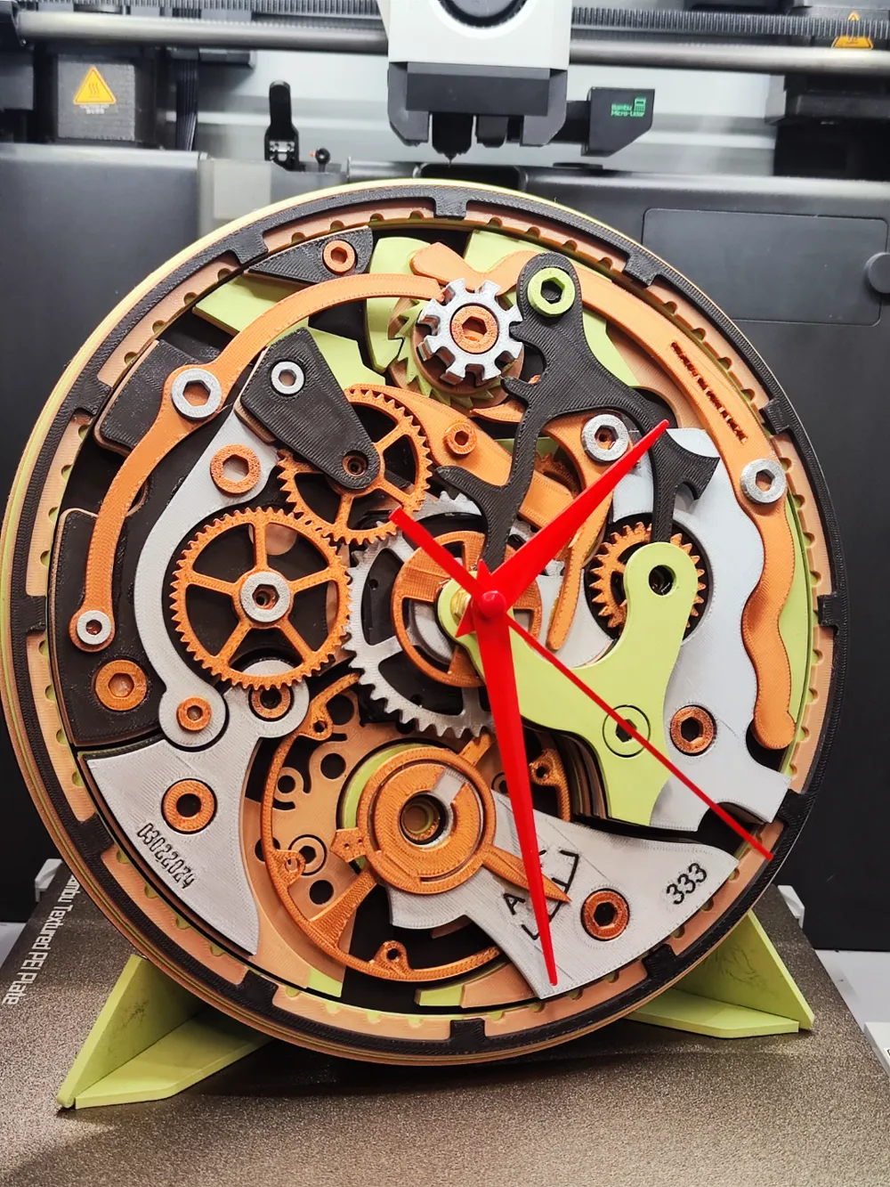 TIC-TOC v1 Table or wall clock by Creatività in 3D - MakerWorld