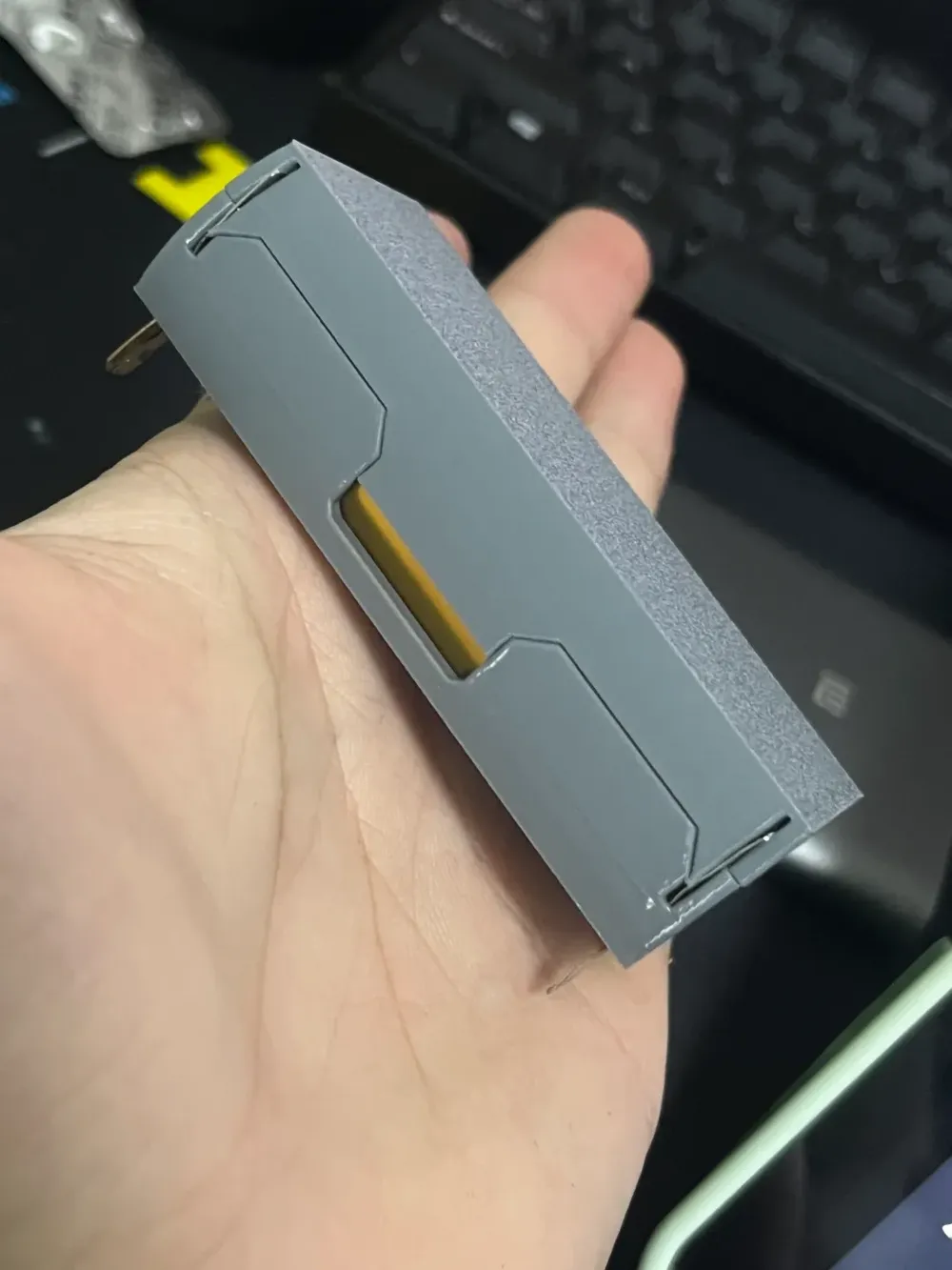 Dual 18650 Battery Case - with spring-loaded battery cover by ...