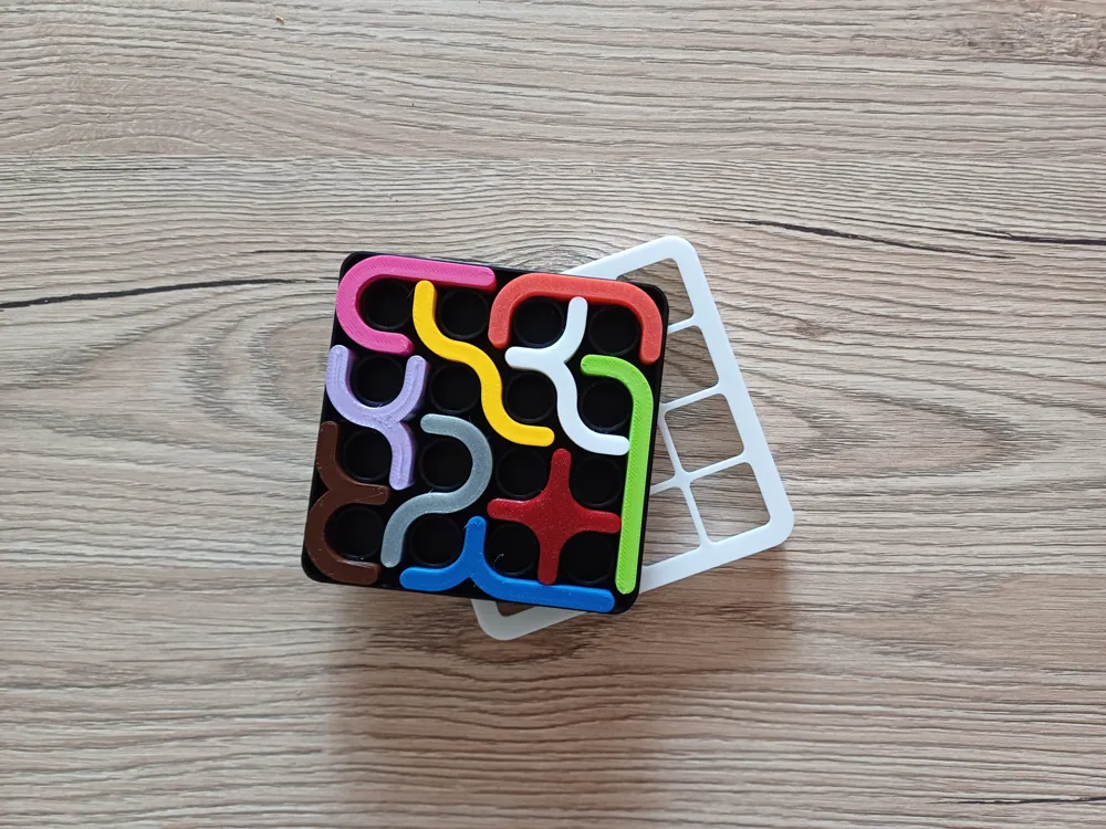 Curves puzzle for kids by Kiron 21 - MakerWorld