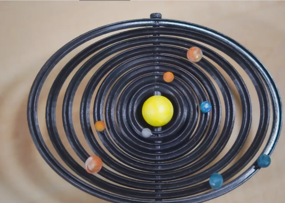 solar system - Free 3D Print Model - MakerWorld