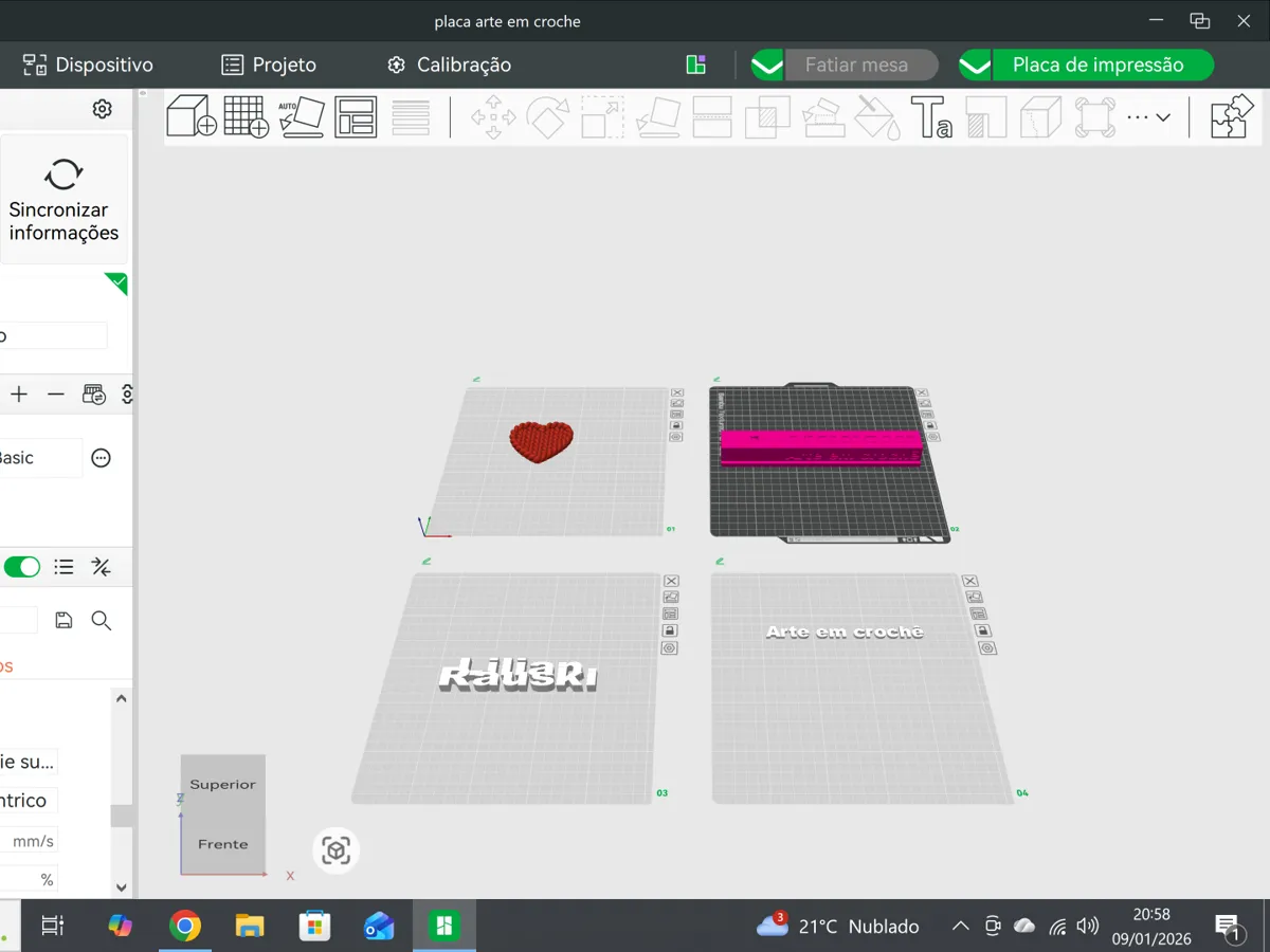 crochet art - Free 3D Print Model - MakerWorld