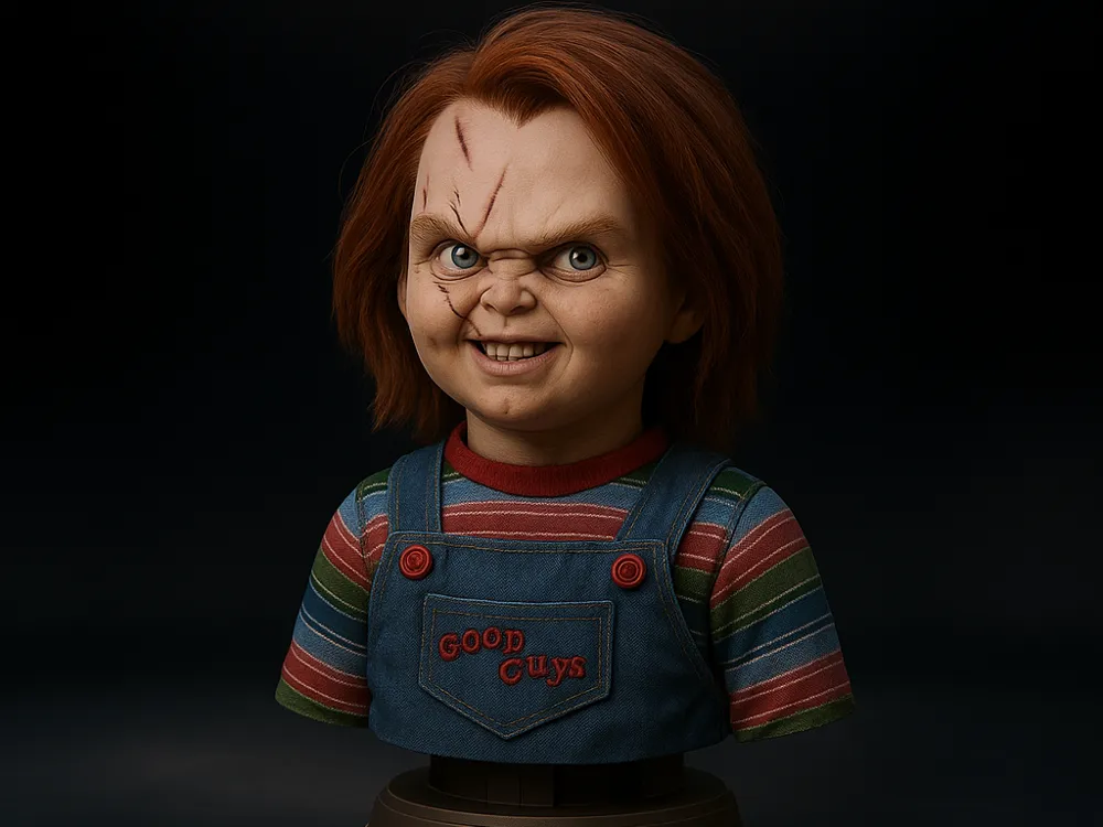 Chuckie - Childs Play Bust - Free 3D Print Model - MakerWorld