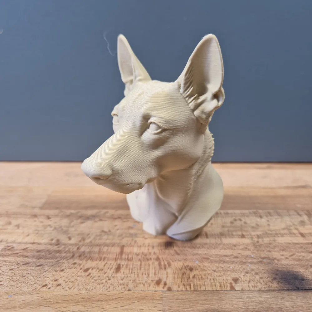 Belgian Malinois Bust - Free 3D Print Model - MakerWorld