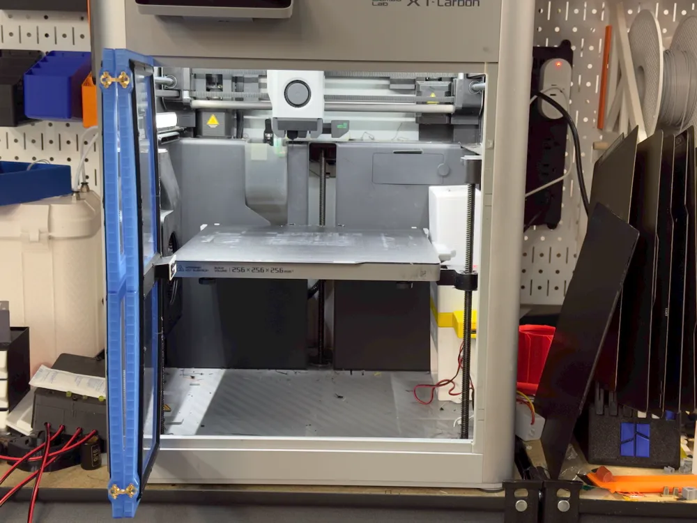 X1C bi-fold Doors - Free 3D Print Model - MakerWorld