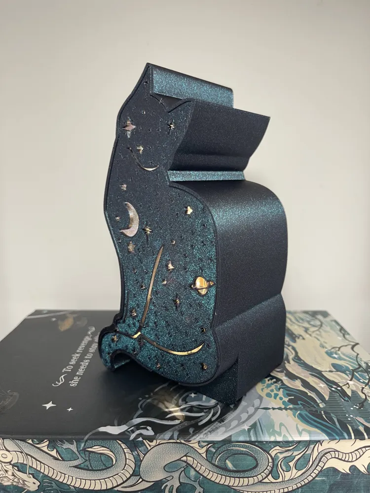 Celestial Cat Lantern – Light-Up Book Nook Decor by Pages & Projects ...