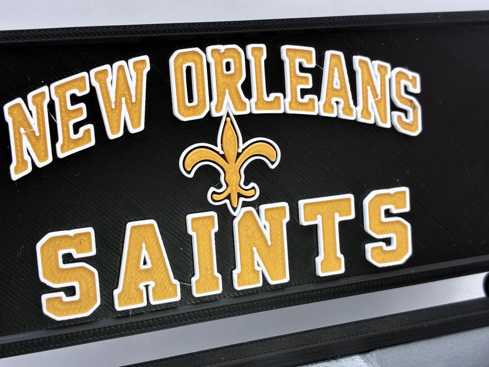 Lid- New Orleans Saints NFL football toolbox desk by Mrtk1970 ...