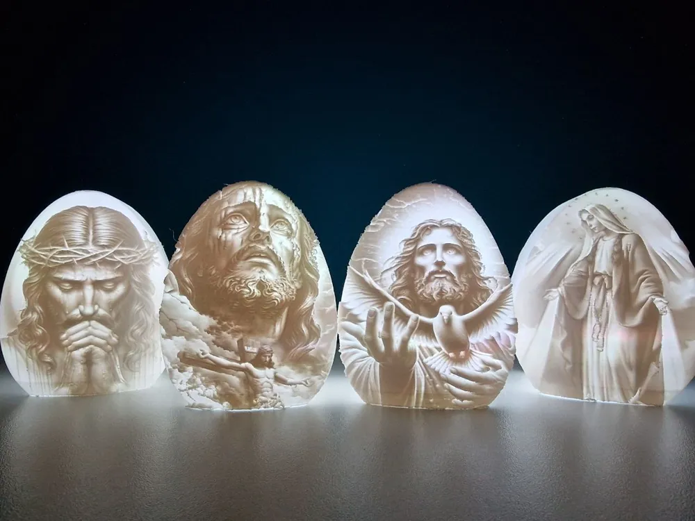 Religious Eggs, New Collection - Free 3D Print Model - MakerWorld