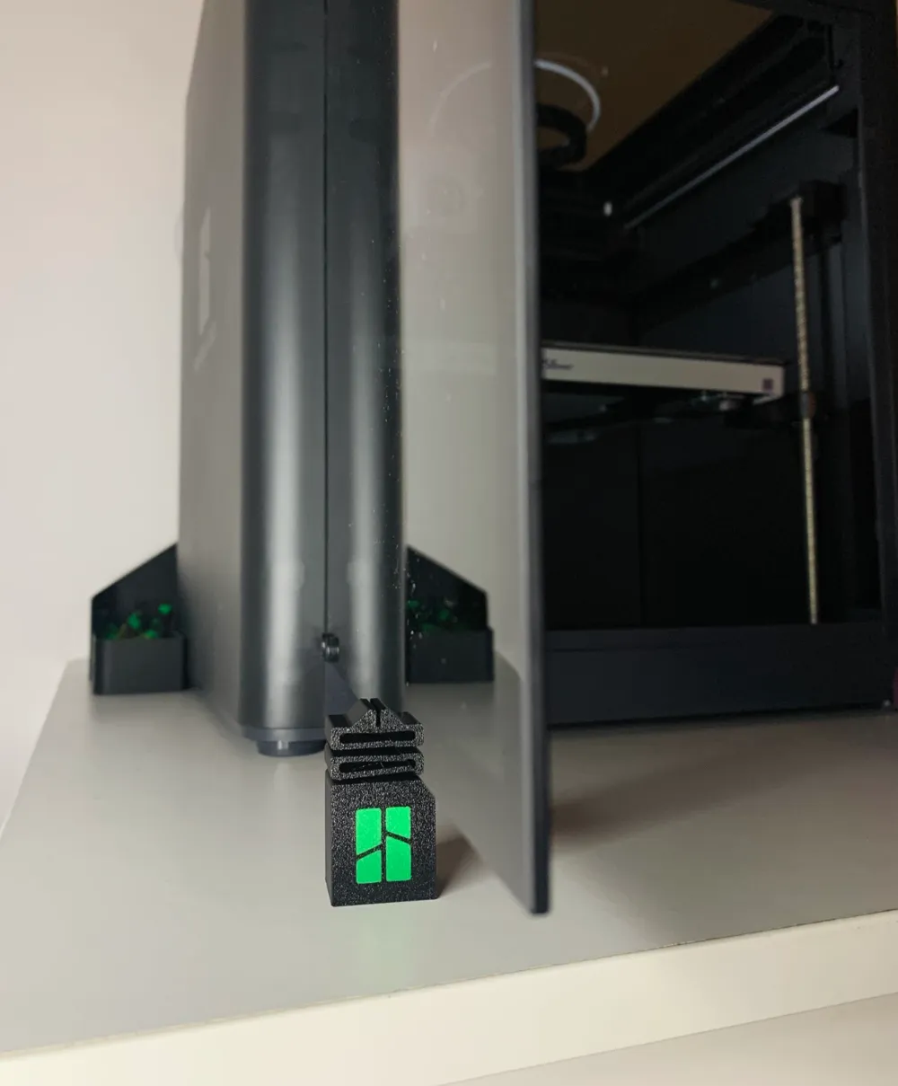 Bambu X1C P1S Glass Stabilizer by Emerge in 3D - Bambu Lab