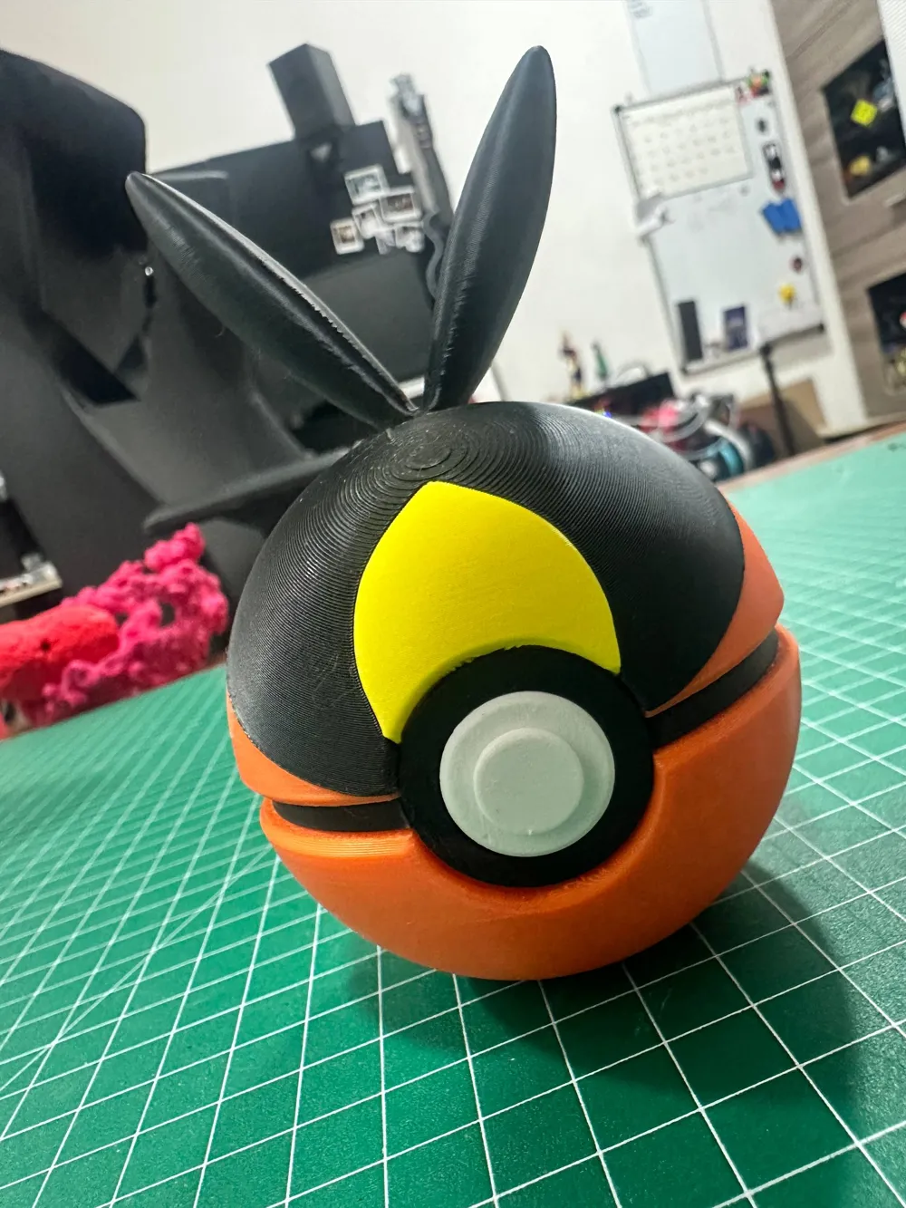 Tepig Pokéball - Modello di stampa 3D gratuito - MakerWorld