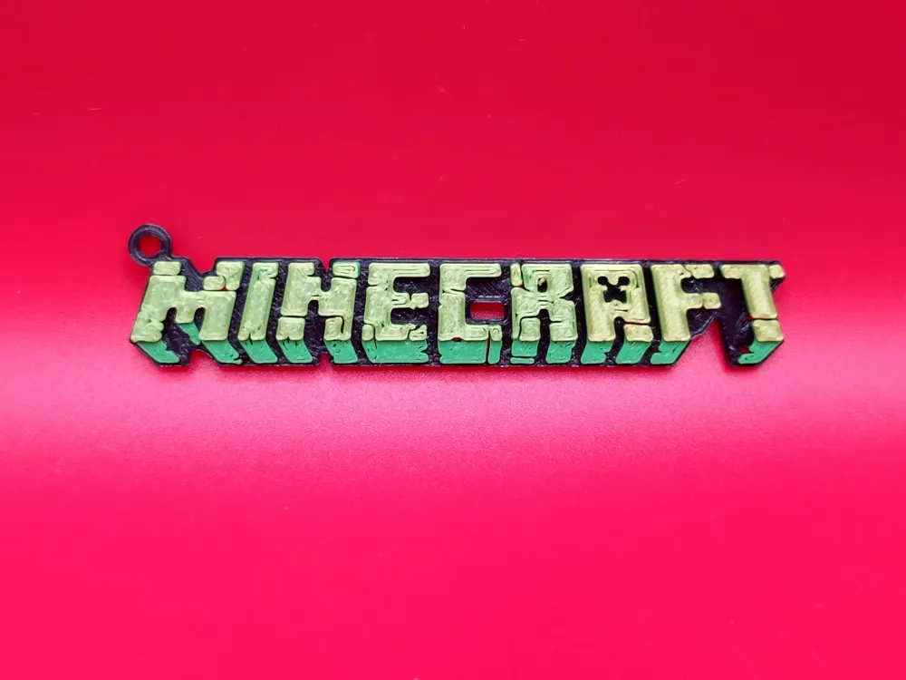 Minecraft keychain by SamActivity - MakerWorld