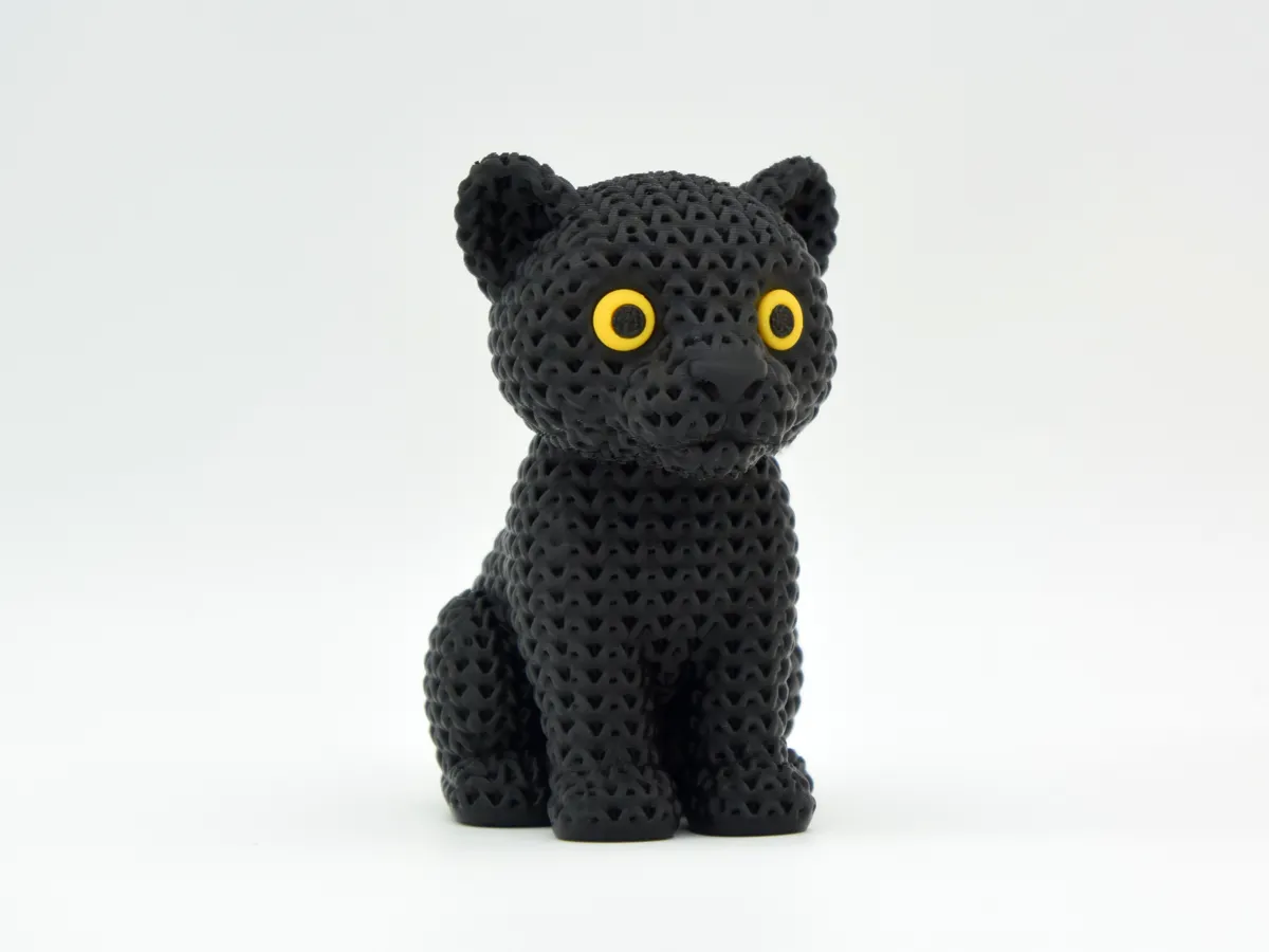 Knitted Panther - Free 3D Print Model - MakerWorld